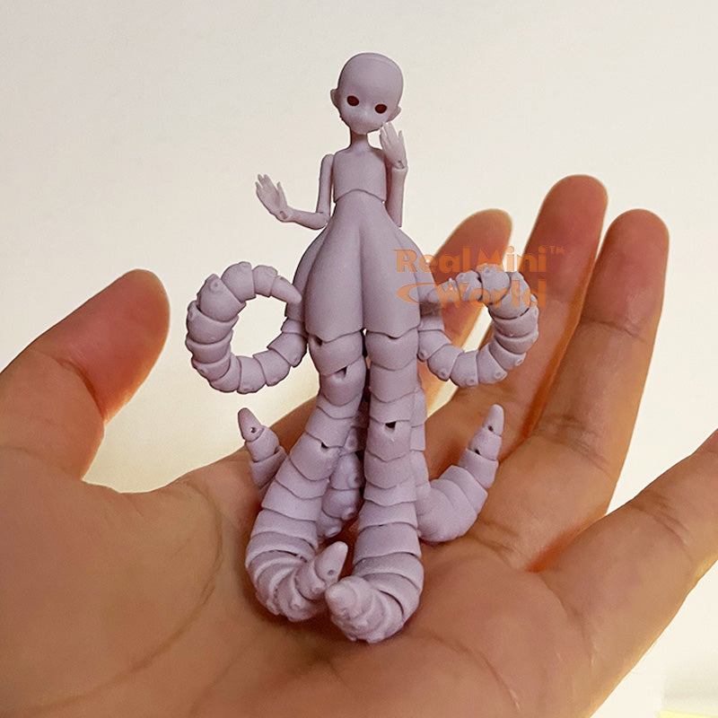 Miniature Mutant Octopus BJD Doll | Handmade Ball Jointed Doll Shop – Real Mini World