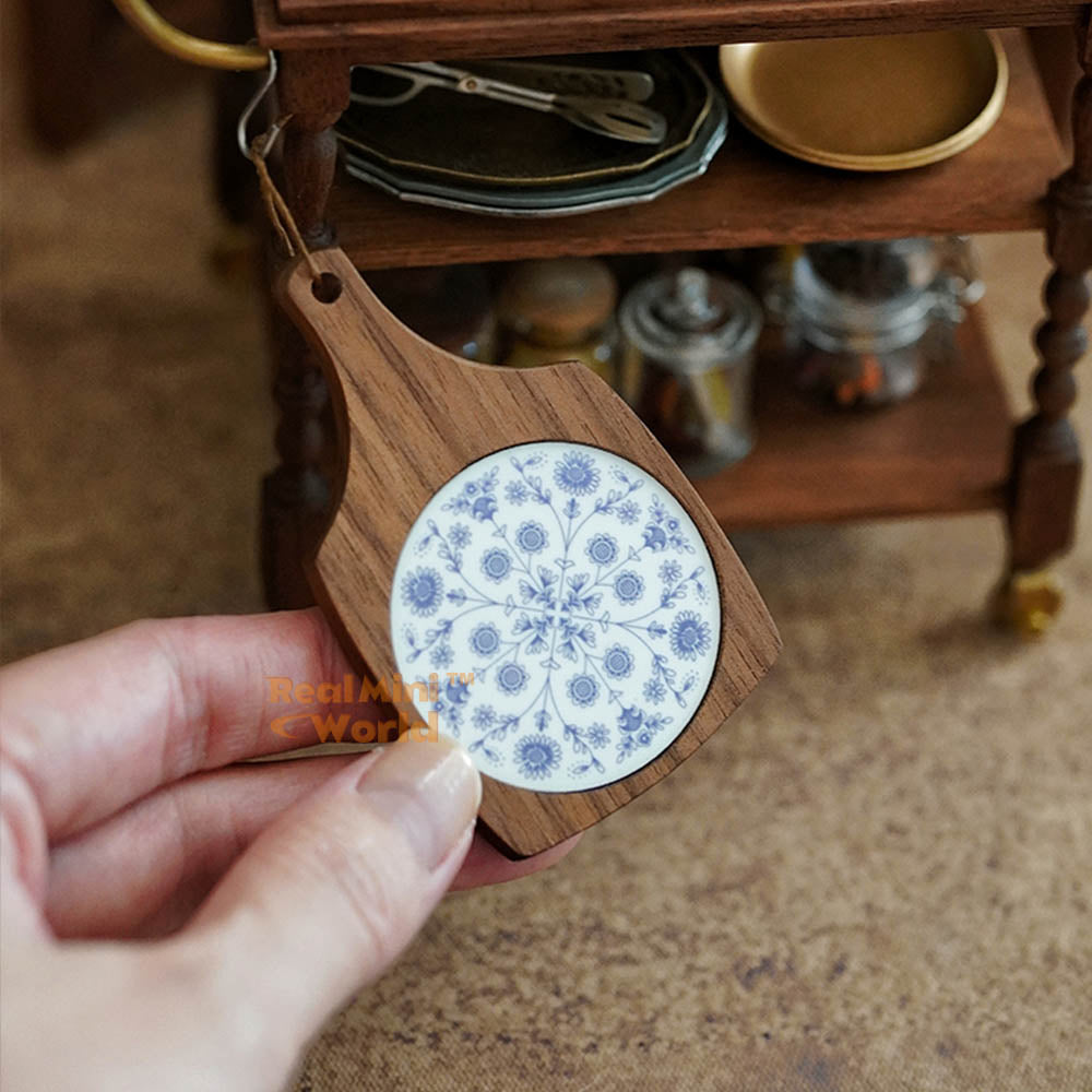 Miniature Exquisite Walnut Wooden French Baking Series | Mini Cooking – Real Mini World