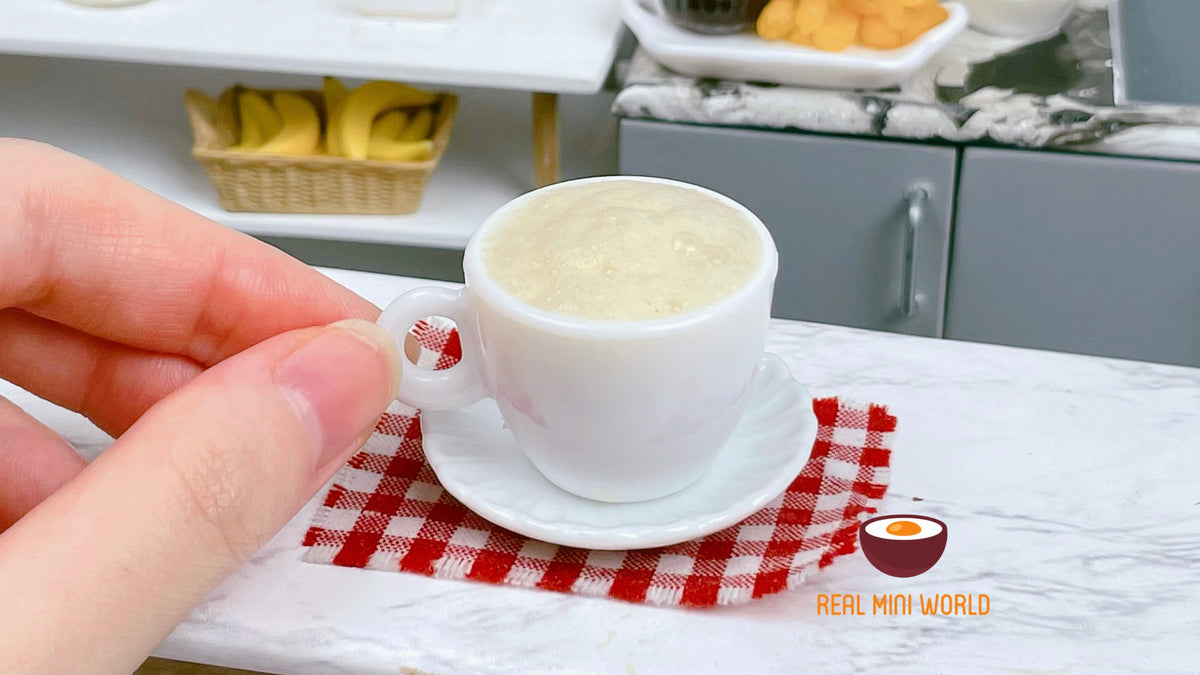 Tiny food Recipe: TEH TARIK l Miniature cooking at Tiny Kitchen – Real ...