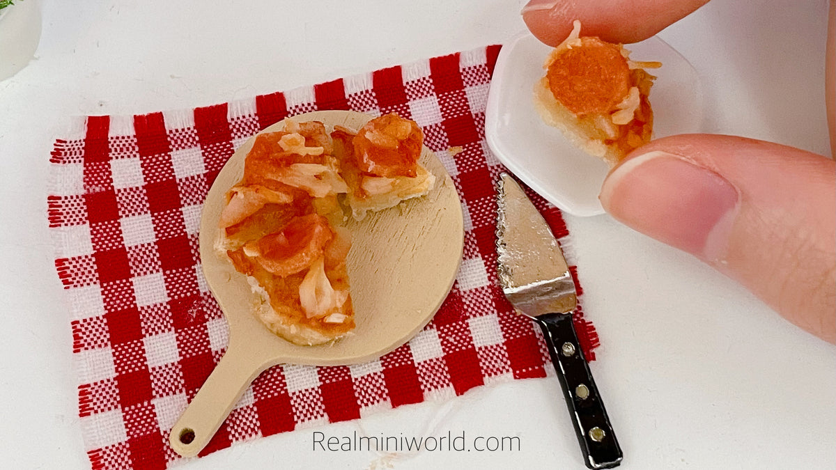 Tiny Food Recipe: Meaty Pizza | Miniature cooking at the mini kitchen ...
