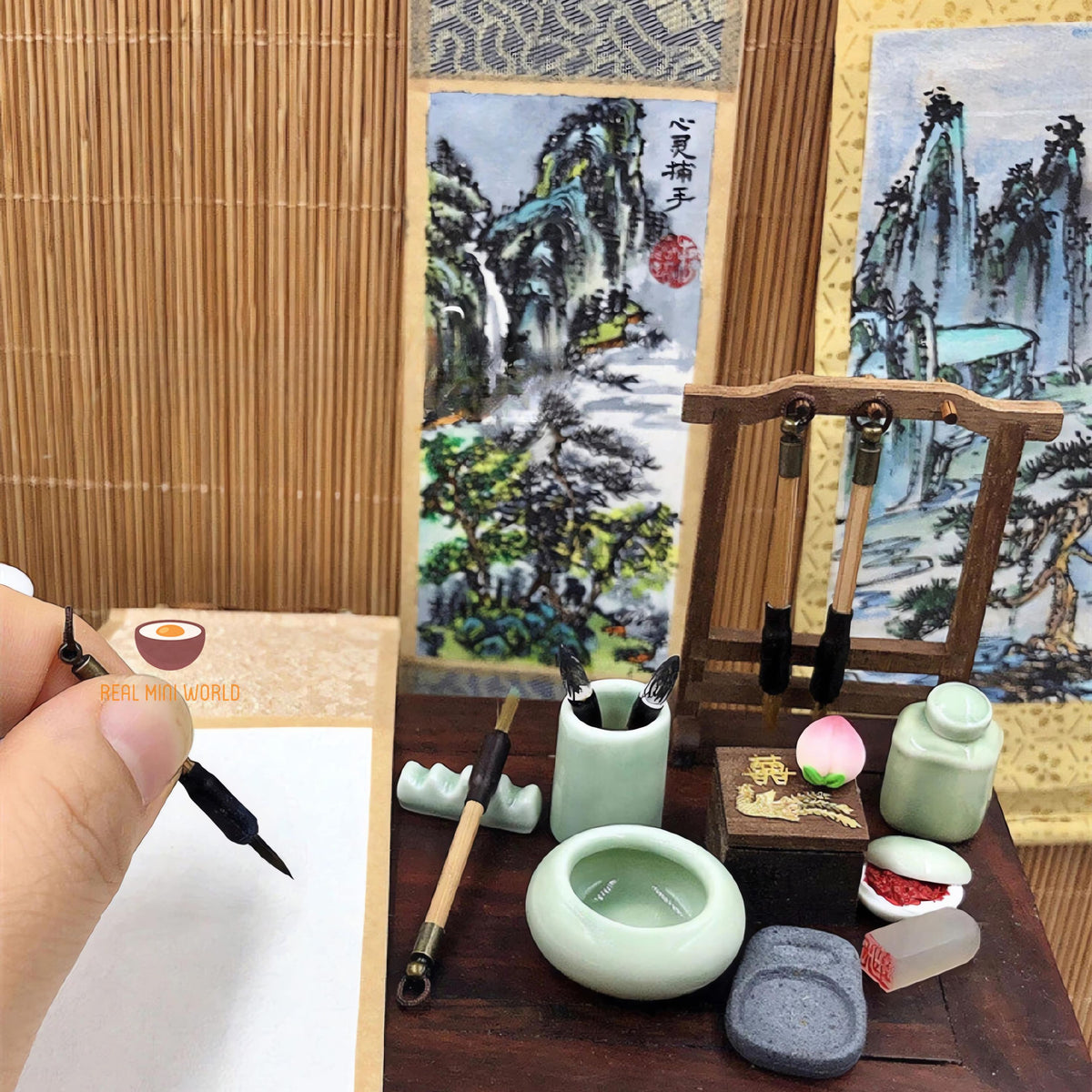 Miniature REAL Drawing Scroll / Board | Real Working Miniature Shop ...