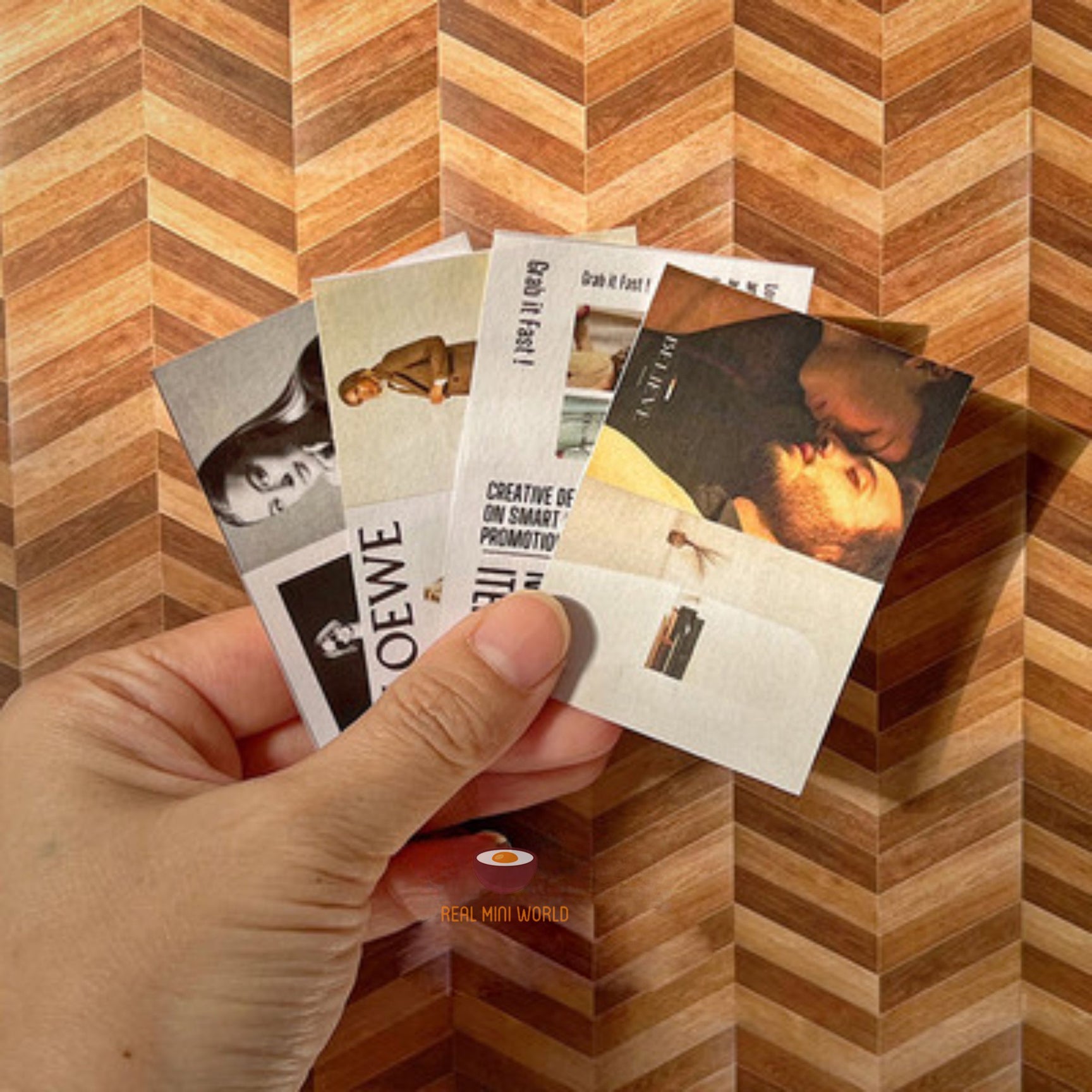 Miniature Magazine Paper for Tiny Journal / Scrapbook – Real Mini World