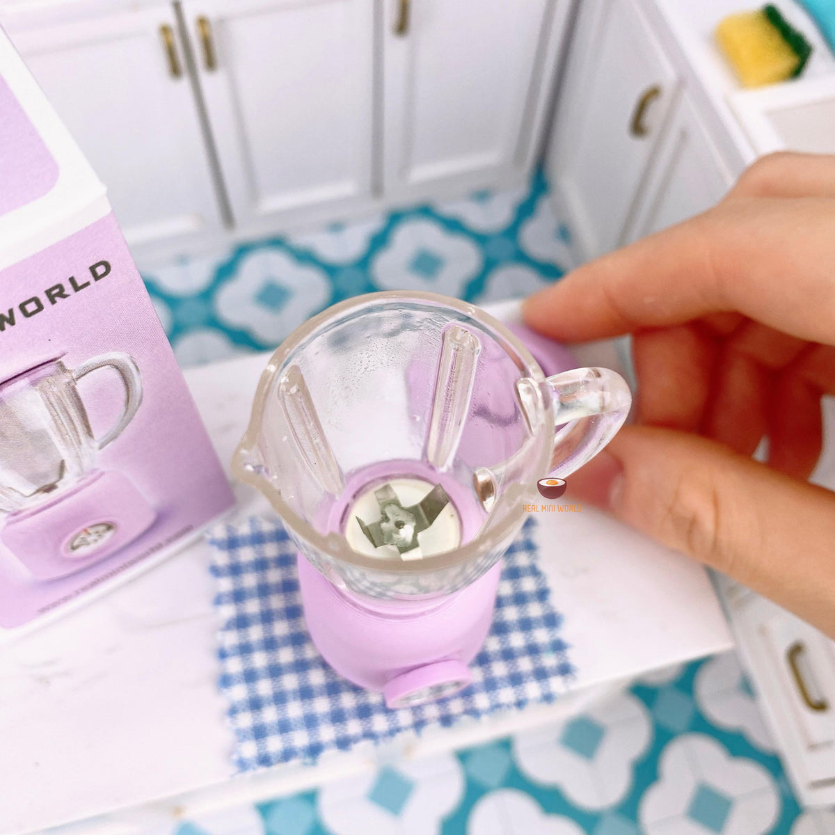 Miniature REAL Blender Retro Series in Purple | Mini Cooking Shop ...
