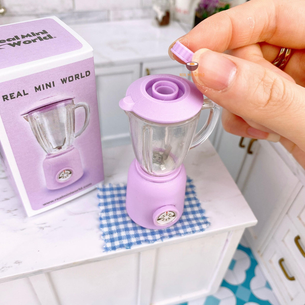 Miniature REAL Blender Retro Series in Purple | Mini Cooking Shop ...