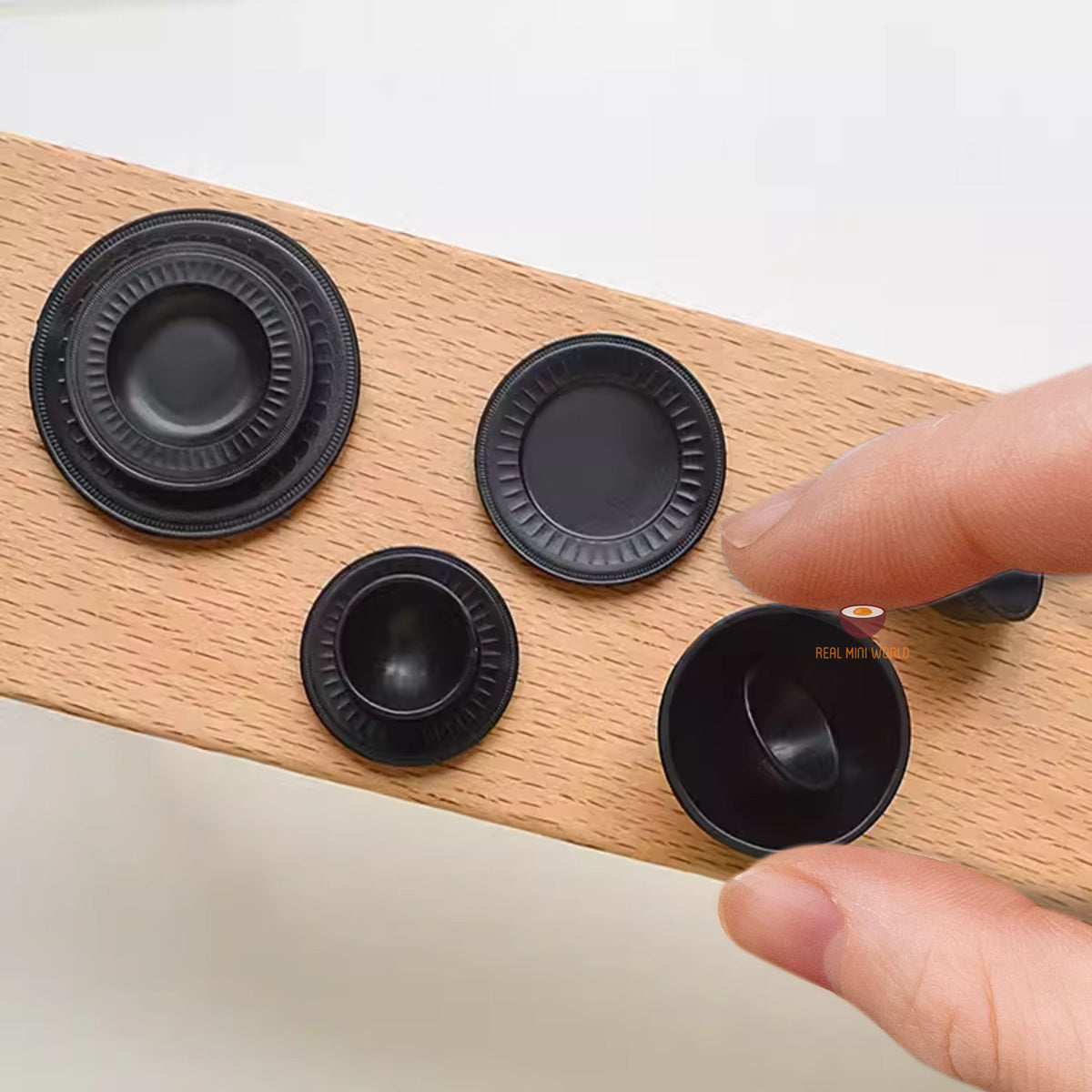 Mini Cooking Plate & Bowl Set 1:6 Scale | Miniature Cooking Shop – Real ...