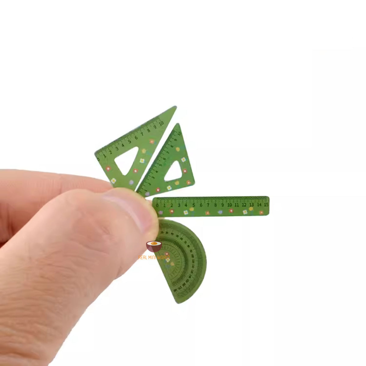 Miniature Ruler Set | Miniature Dollhouse Shop – Real Mini World