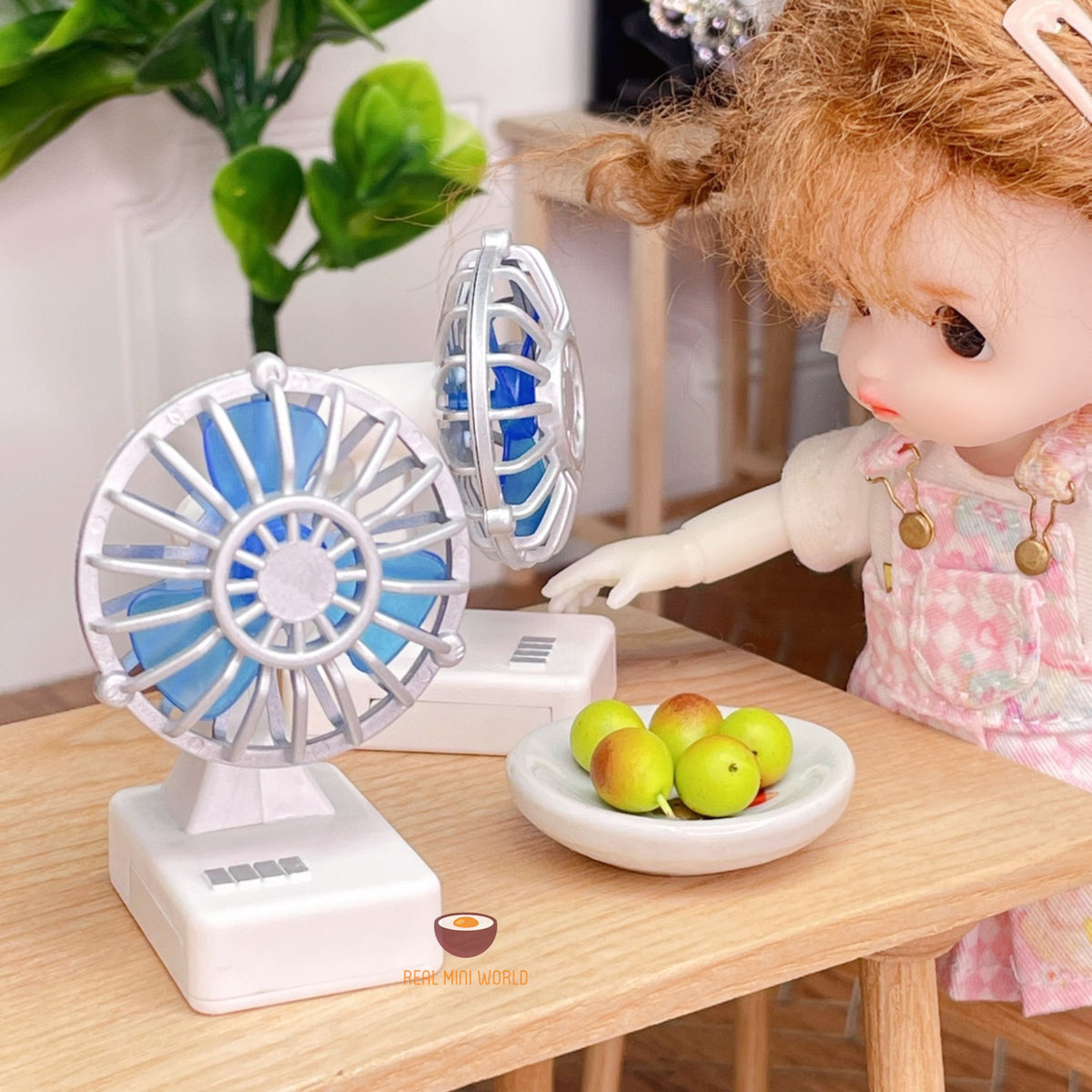 REAL Working Miniature Classic Fan 1:12 Scale | Functioning Miniature ...