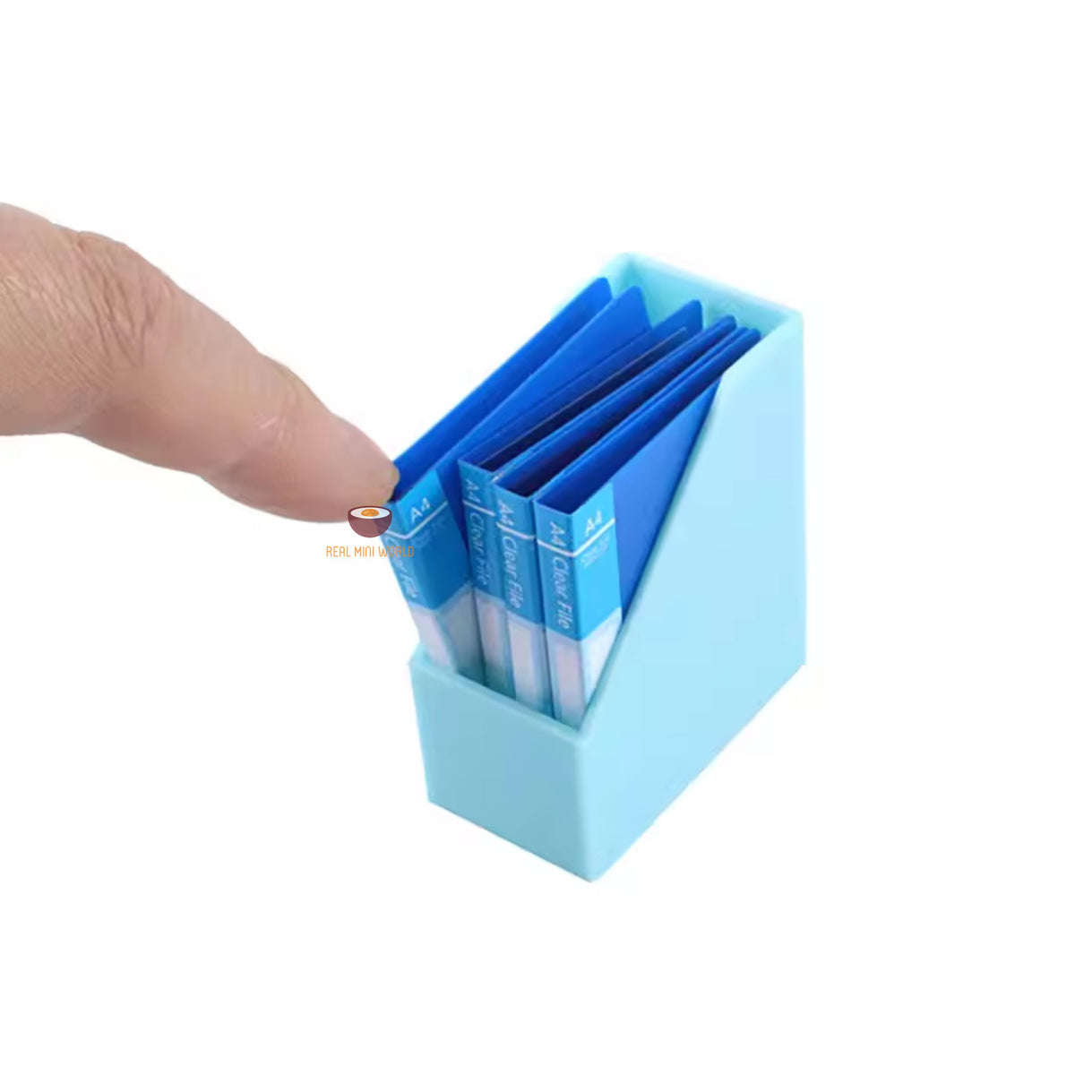 Miniature 1:6 Scale REAL Pocket File Folder | Dollhouse Miniature Shop ...