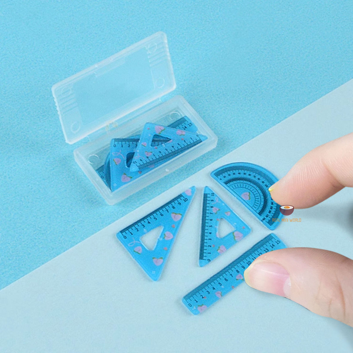 Miniature Ruler Set | Miniature Dollhouse Shop – Real Mini World