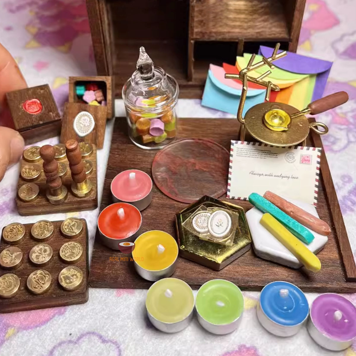 New! Miniature REAL Wax Seal | Tiny Journaling and Craft Shop – Real ...