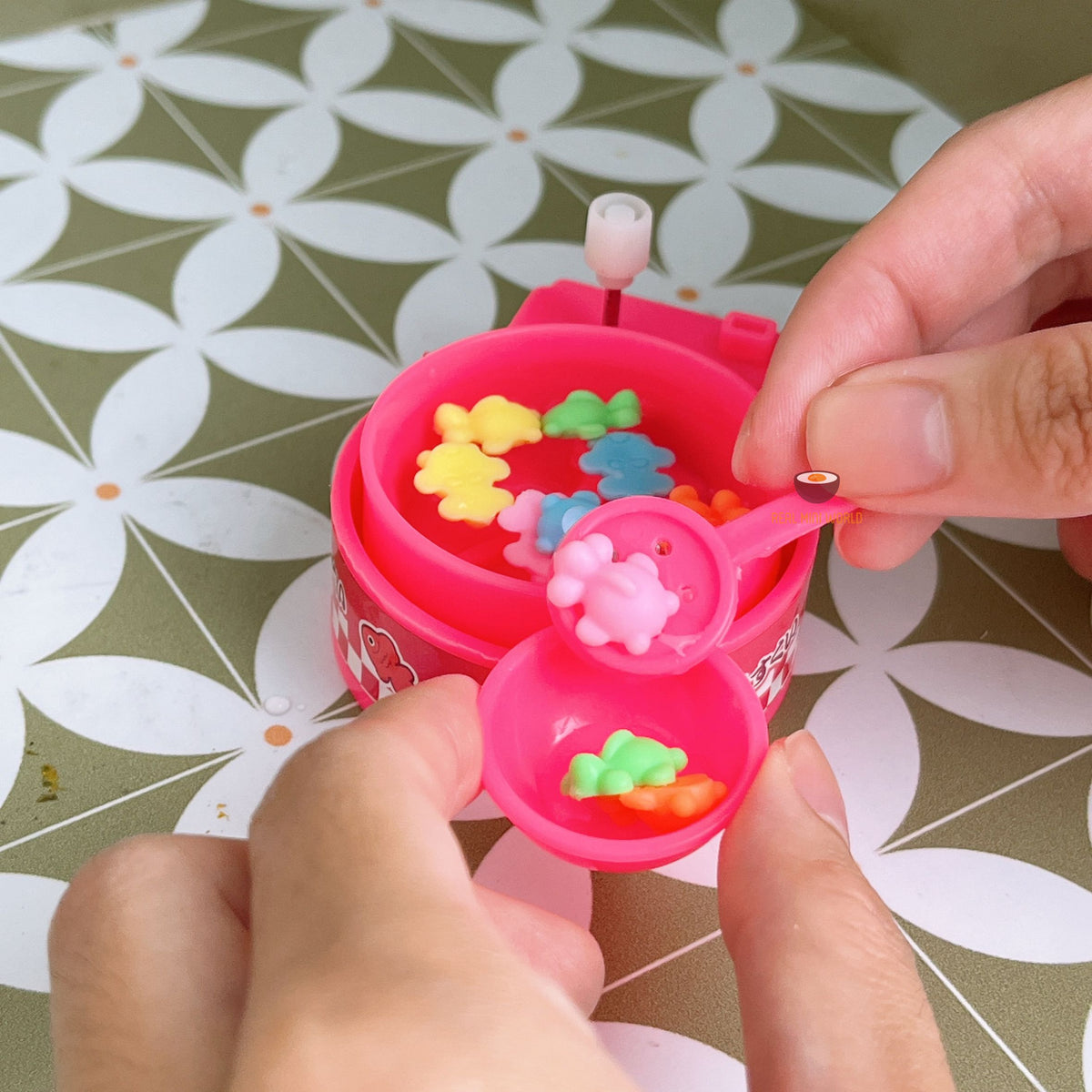 Miniature Real Water Spinning Fish Scooping Classic Toy | Mini Shop ...