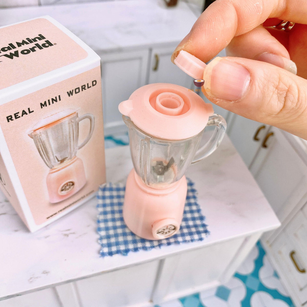 Miniature REAL Blender Retro Series in Pastel Pink | Mini Cooking Shop ...