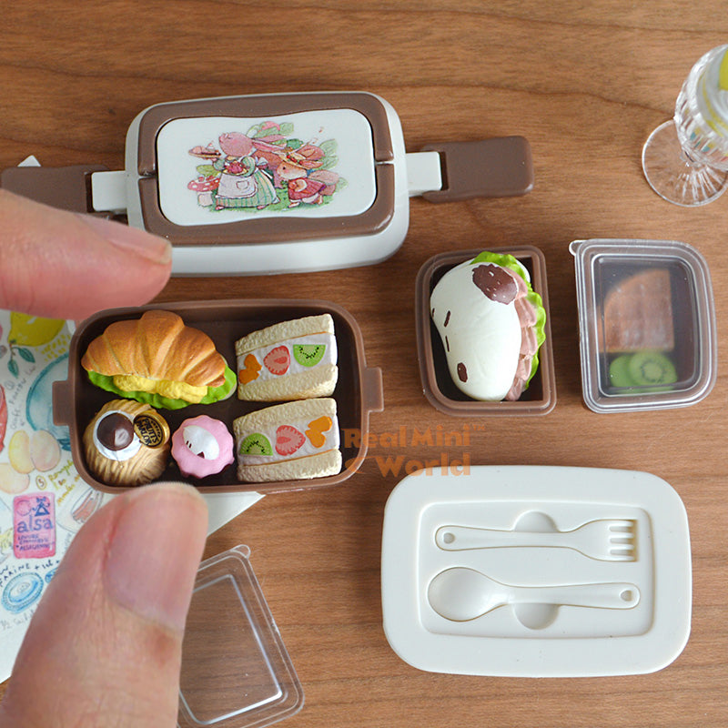 Miniature REAL Bento Box Set | Mini Cooking Set – Real Mini World