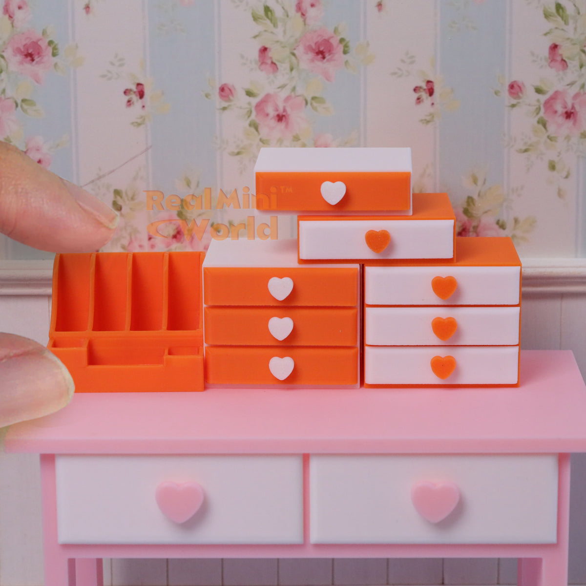 Miniature Kawaii Desk Organizer | Miniature Art Dollhouse Supplies ...