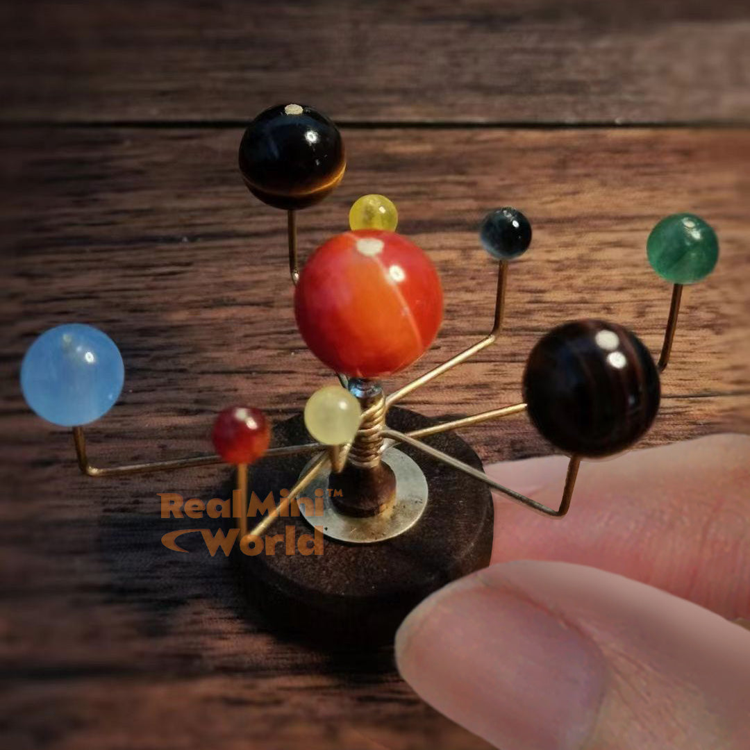 Miniature Solar System | Handmade Dollhouse Miniature Shop – Real Mini ...