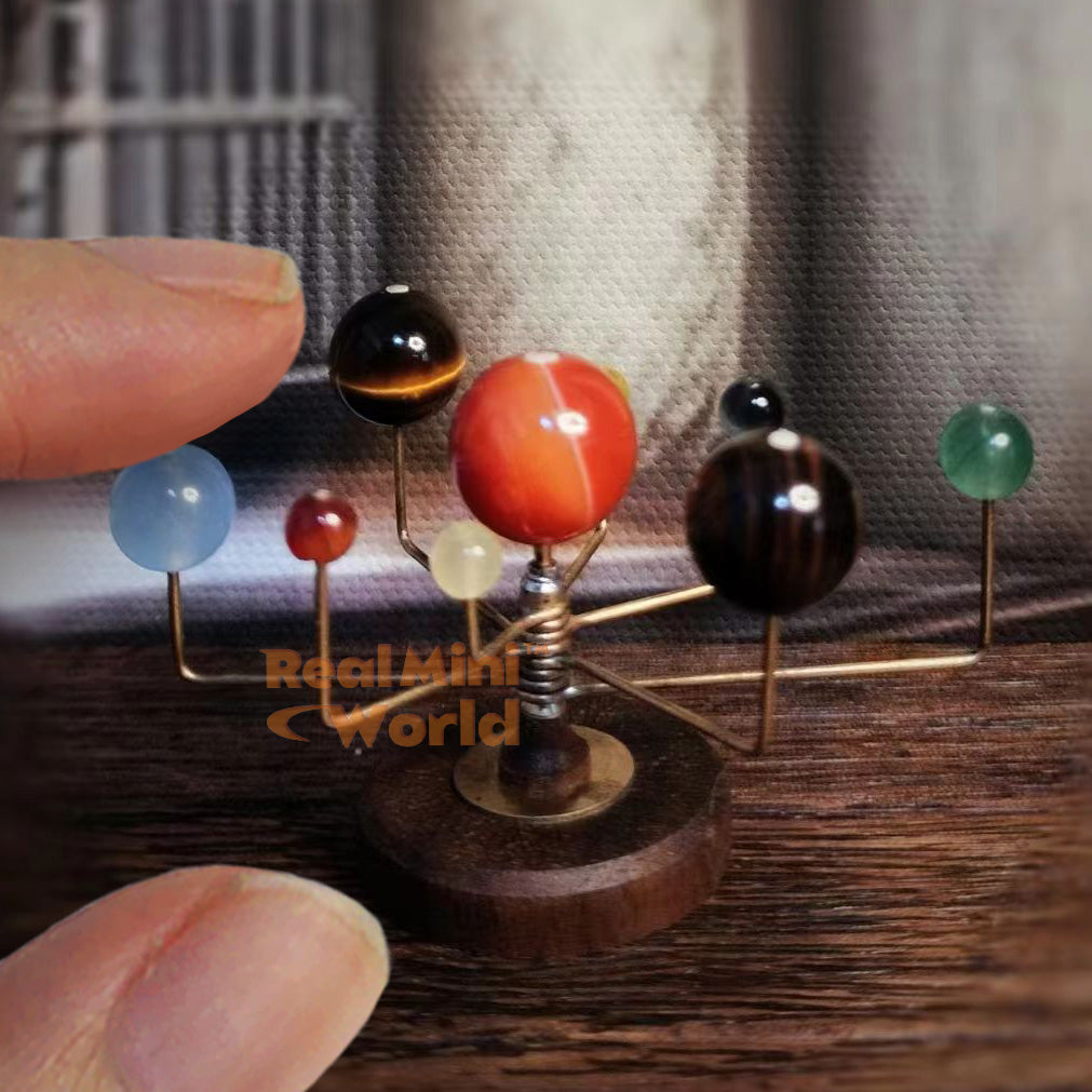Miniature Solar System | Handmade Dollhouse Miniature Shop – Real Mini ...