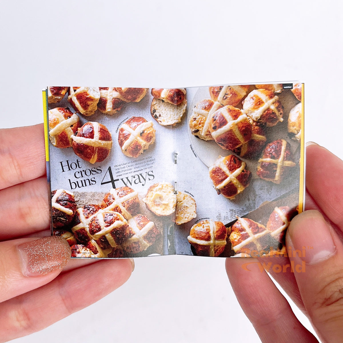 Tiny Cooking Book (set of 4) | Mini Food Cooking Shop – Real Mini World