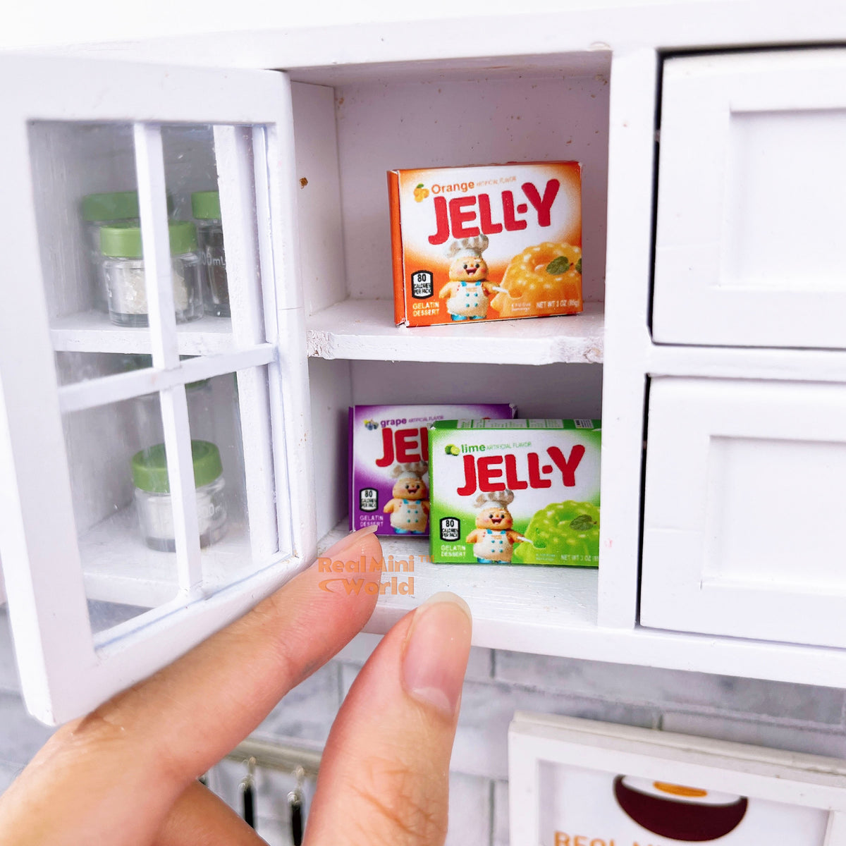 Miniature REAL Cooking Empty Jelly Box of 3 #2 | Mini Cooking Shop ...