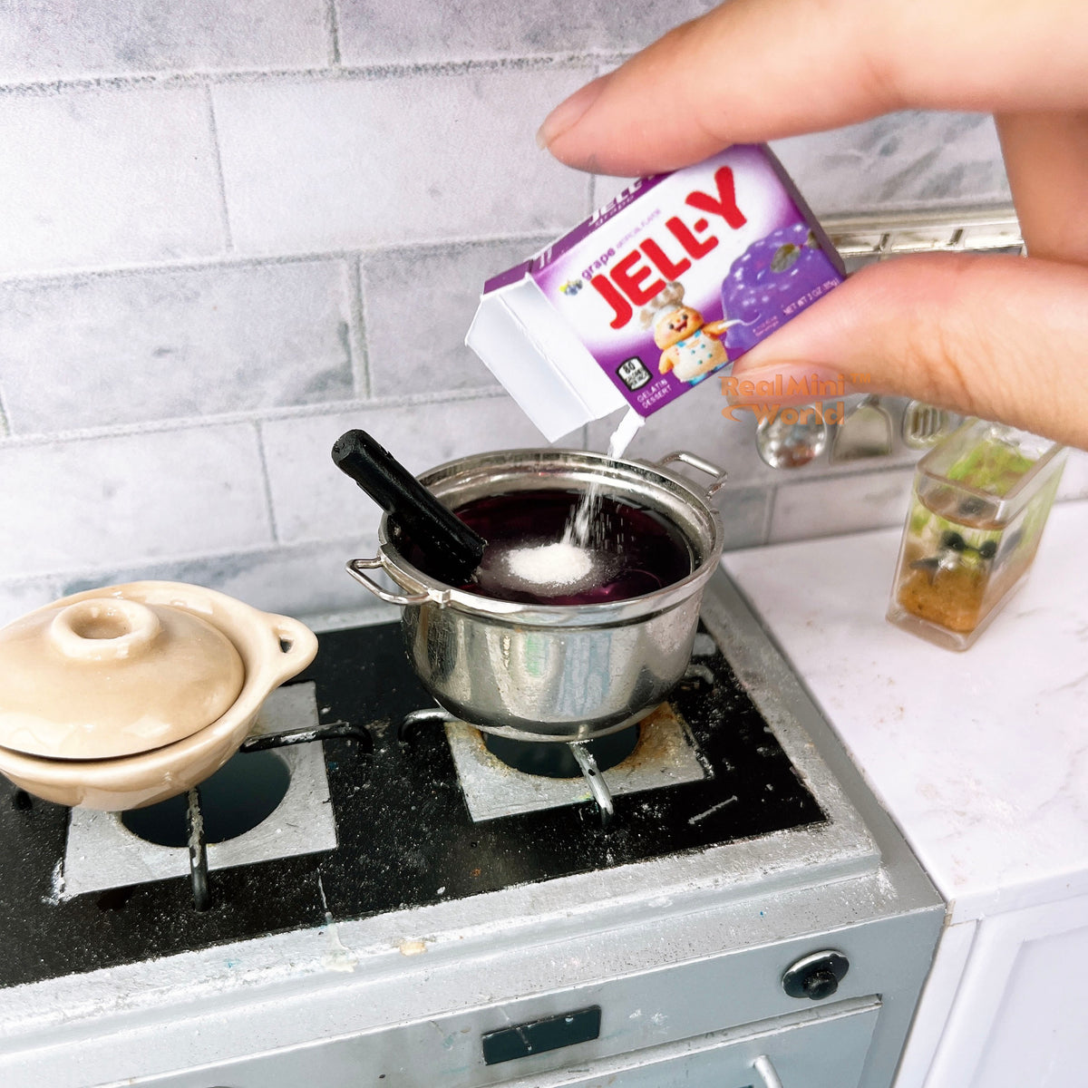 Miniature REAL Cooking Empty Jelly Box of 3 #2 | Mini Cooking Shop ...