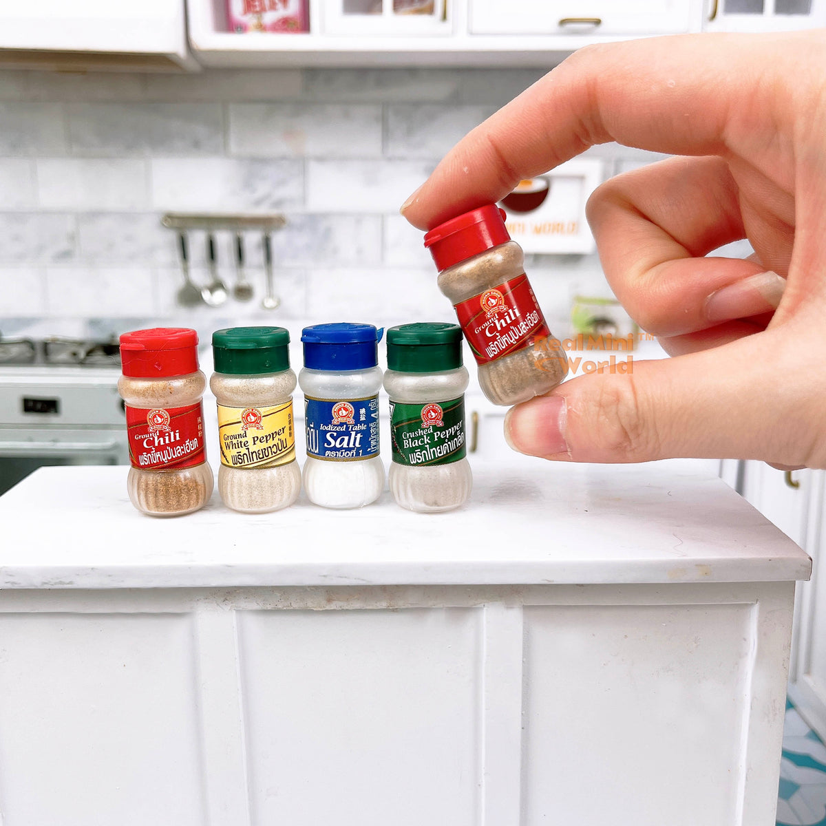 Miniature REAL Spices Set for Mini Cooking | Mini Cooking Shop – Real ...