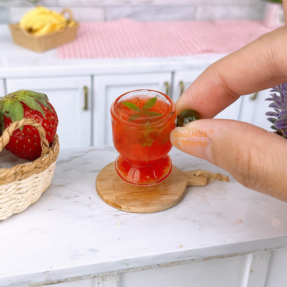 Miniature Aesthetic Cocktail Glass with Handle | Mini Cooking SHOP ...