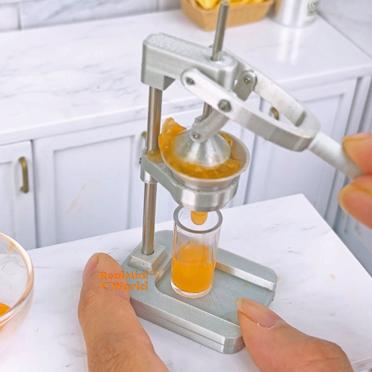Miniature REAL Functioning Citrus Juice Squeezer | Mini Cooking Shop ...