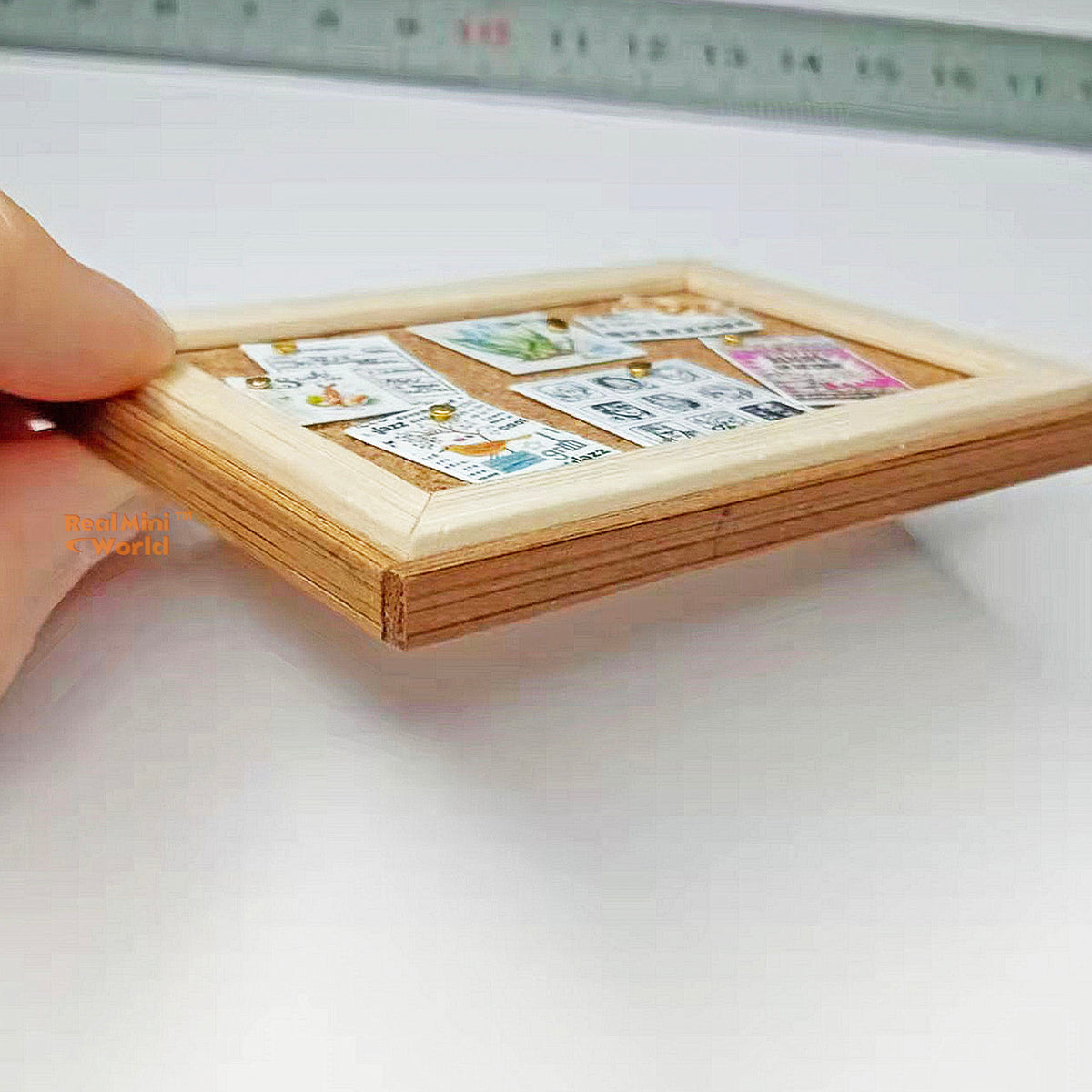 Miniature Cork Bulletin Board + Push Pin Set | Art & Journaling Shop ...