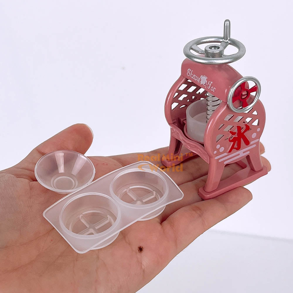 Miniature REAL Japanese Ice Shaver in Pink | Mini Cooking Shop – Real ...