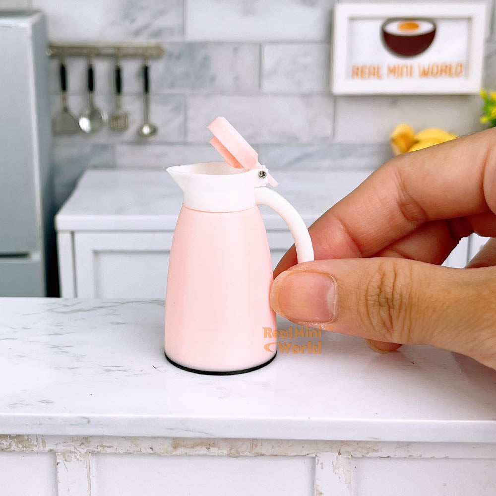 Miniature Pink Kettle | Mini REAL Tiny Food Cooking Shop – Real Mini World