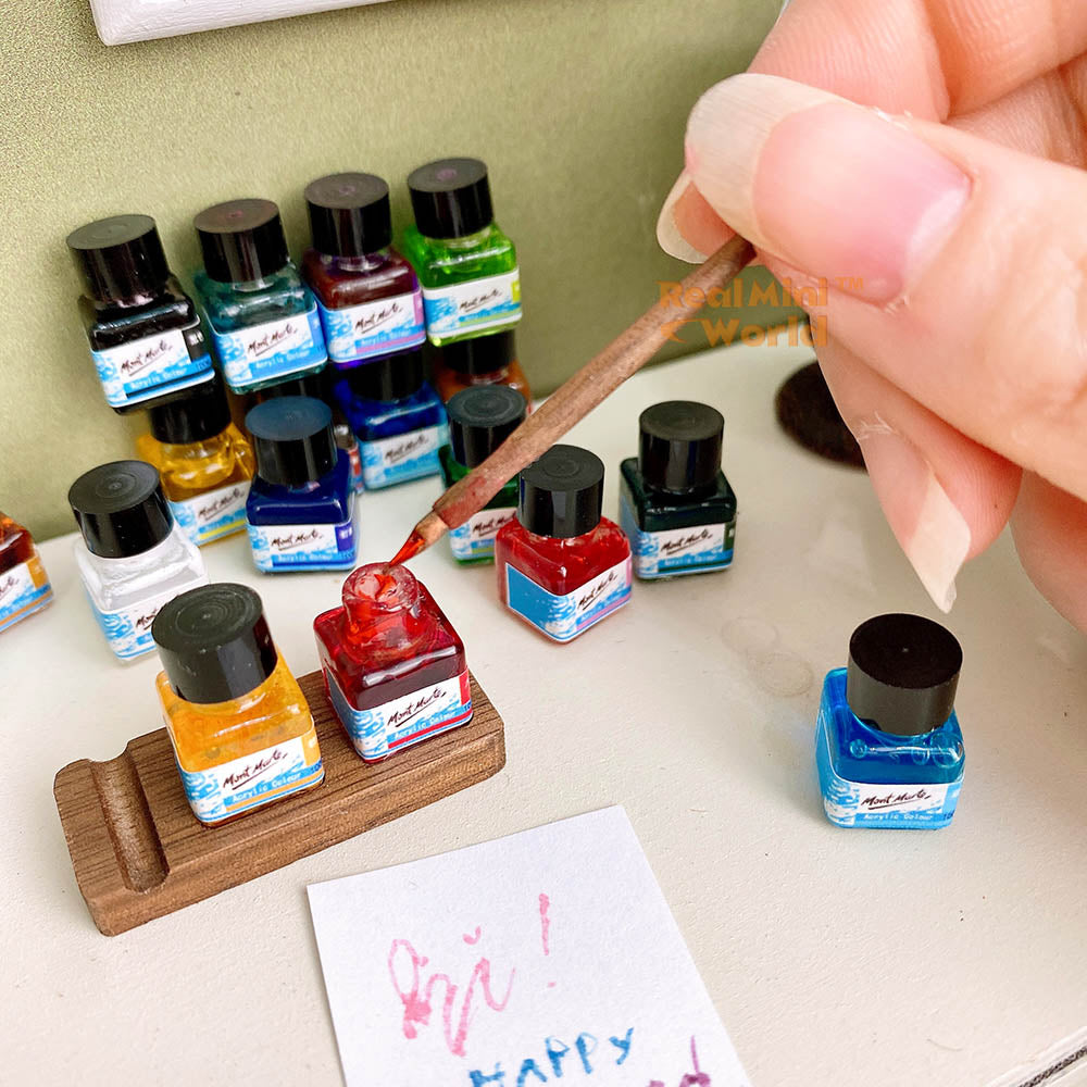 Miniature REAL Calligraphy | Functioning Miniature Shop – Real Mini World