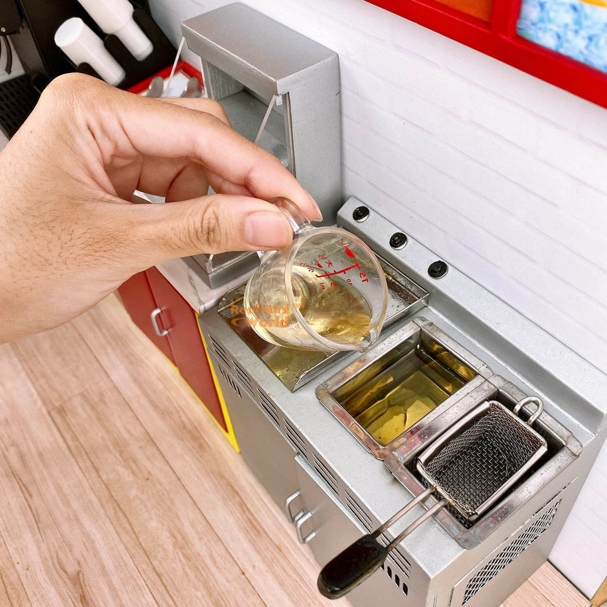 Miniature REAL Cooking Fast Food Kitchen Set | Mini Cooking Shop – Real ...