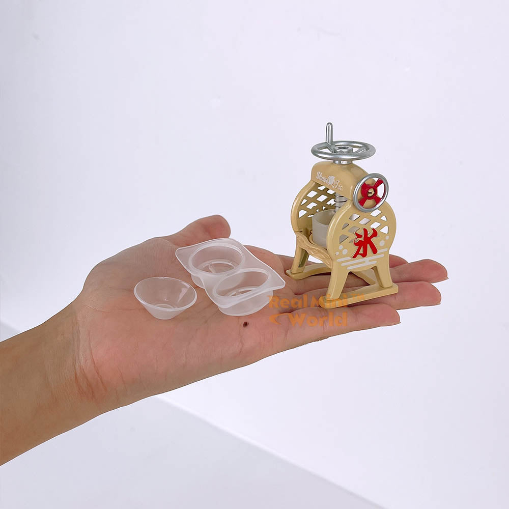 Miniature REAL Japanese Ice Shaver in Yellow | Mini Cooking Shop – Real ...