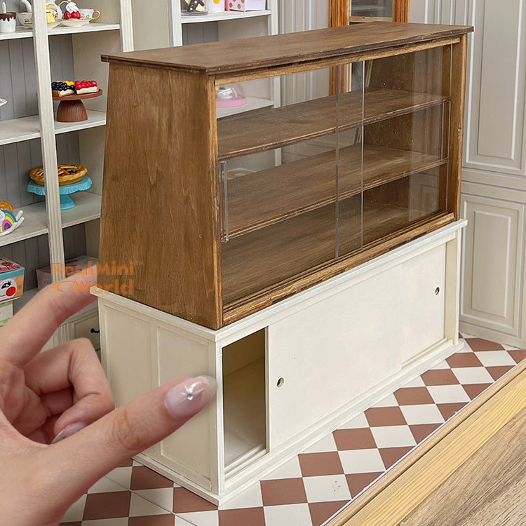 DIY Miniature Bakery Display Case – Real Mini World
