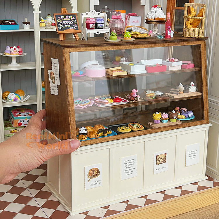 Vetrina da panetteria in miniatura fai da te – Real Mini World