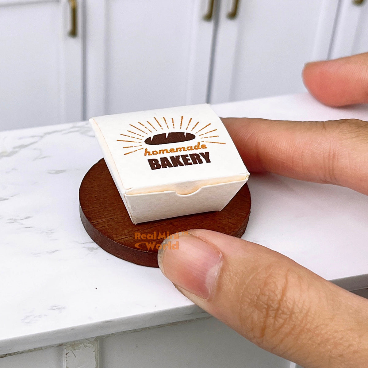 Miniature Bakery Pastry Box Packaging | Tiny Cooking & Baking Shop ...