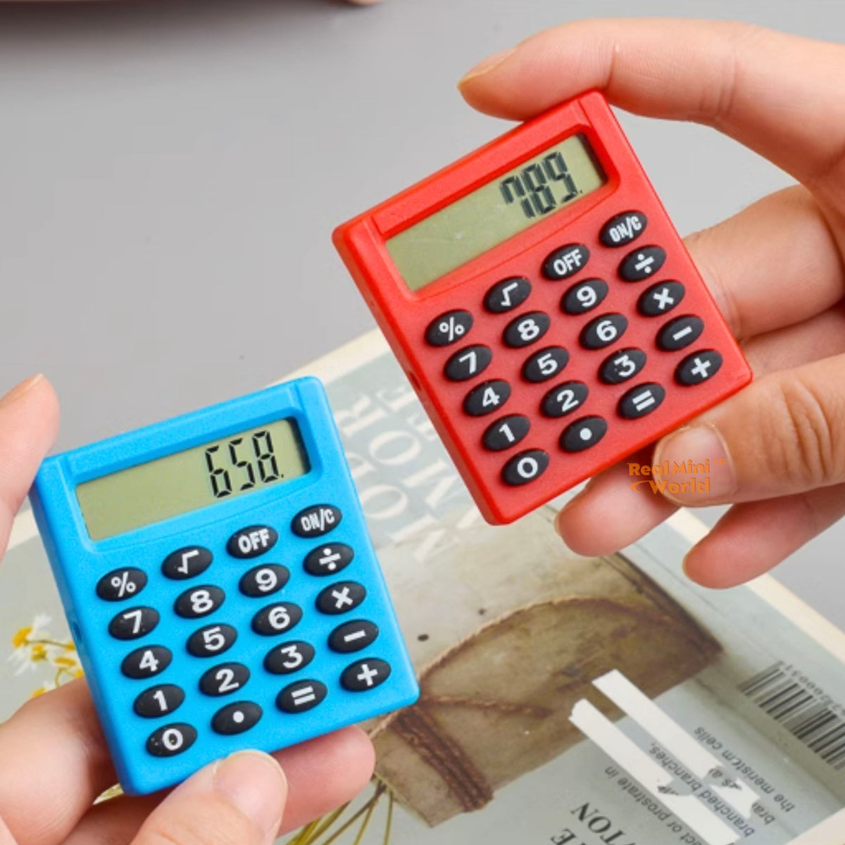 Miniature REAL Functioning Calculator | Dollhouse Miniature Shop – Real ...