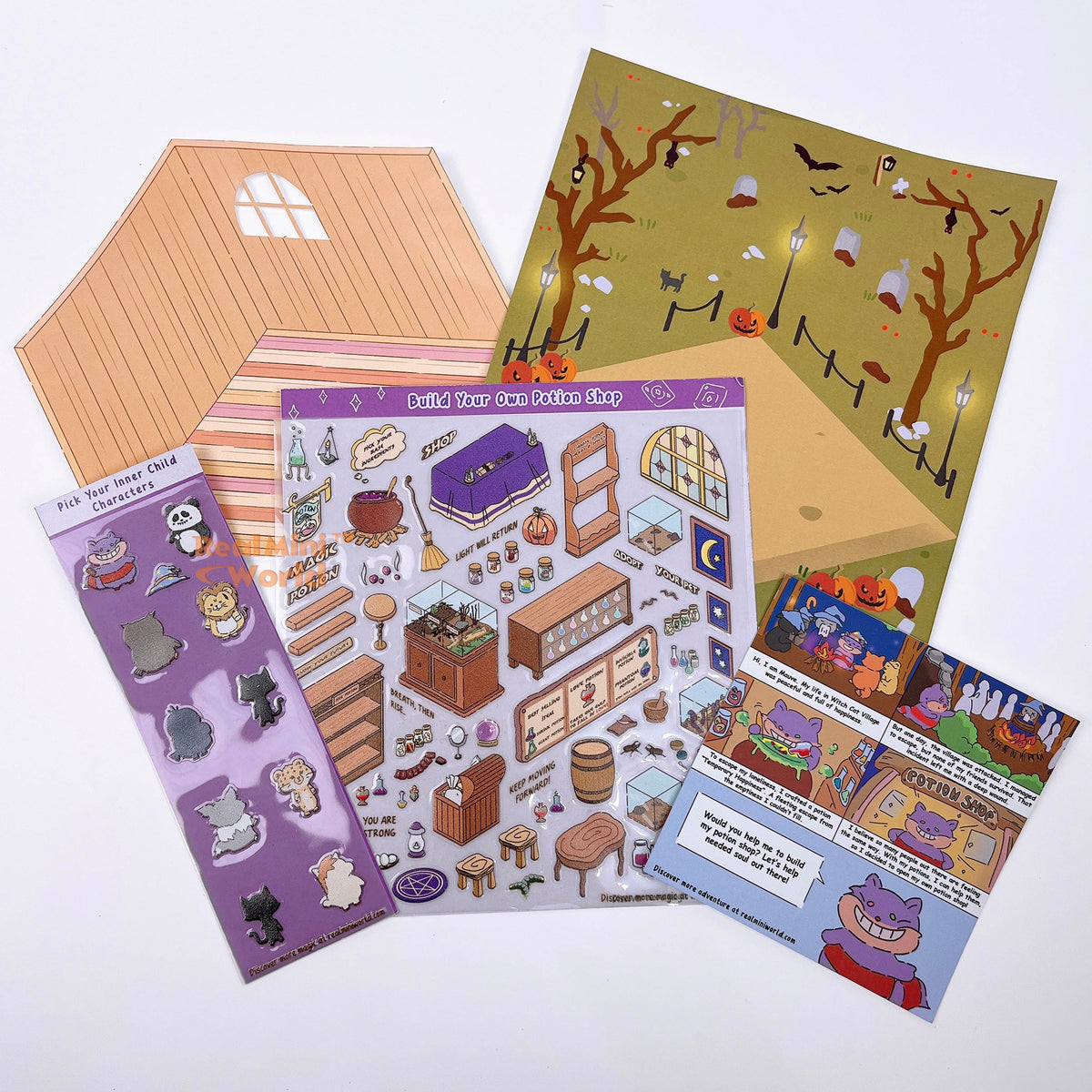 Make Your Own Magic Potion Deco Sticker Kit | Isometric Sticker Shop ...