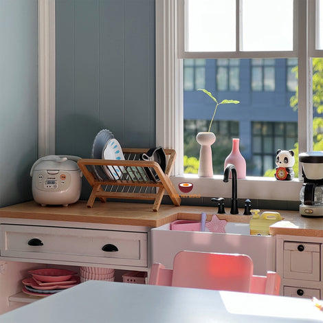 Miniature Wood Drying Racks | For Mini Real Cooking Kitchen Set – Real ...