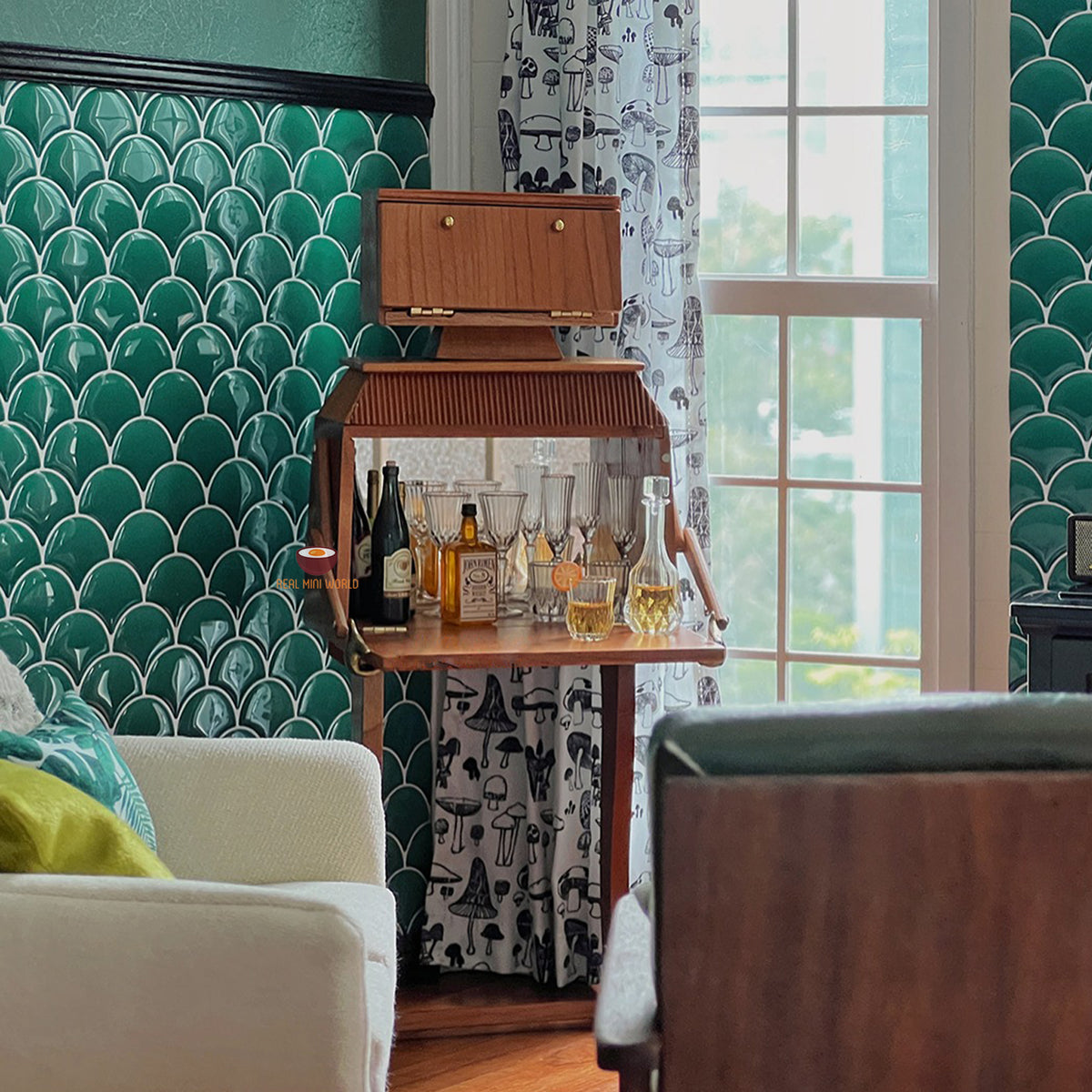 Miniature Retro Robot Wine Cabinet | Mini Cooking Kitchen Shop – Real ...