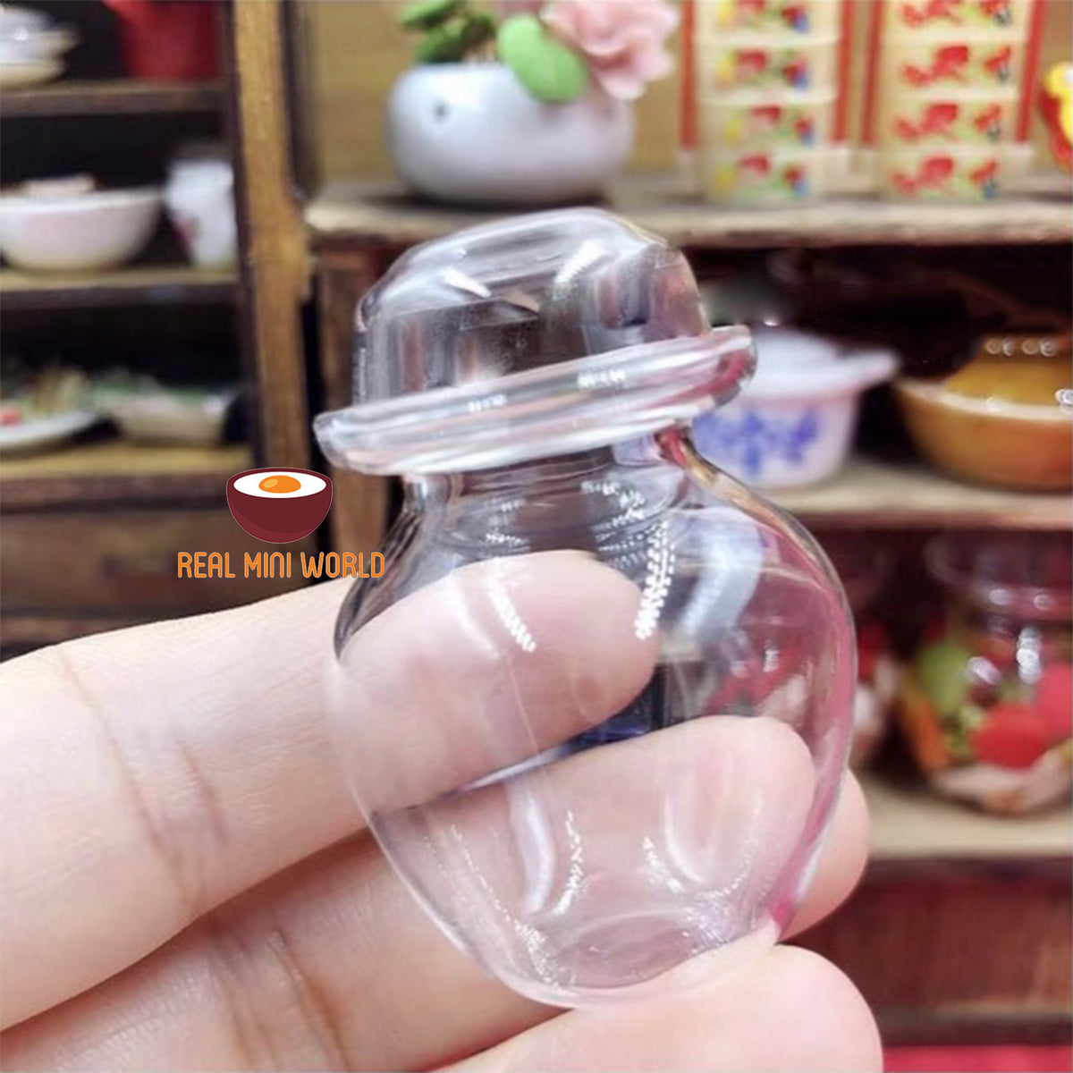 Miniature Pickle Glass Jar | Tiny Cooking Kitchen Supplies Store – Real ...