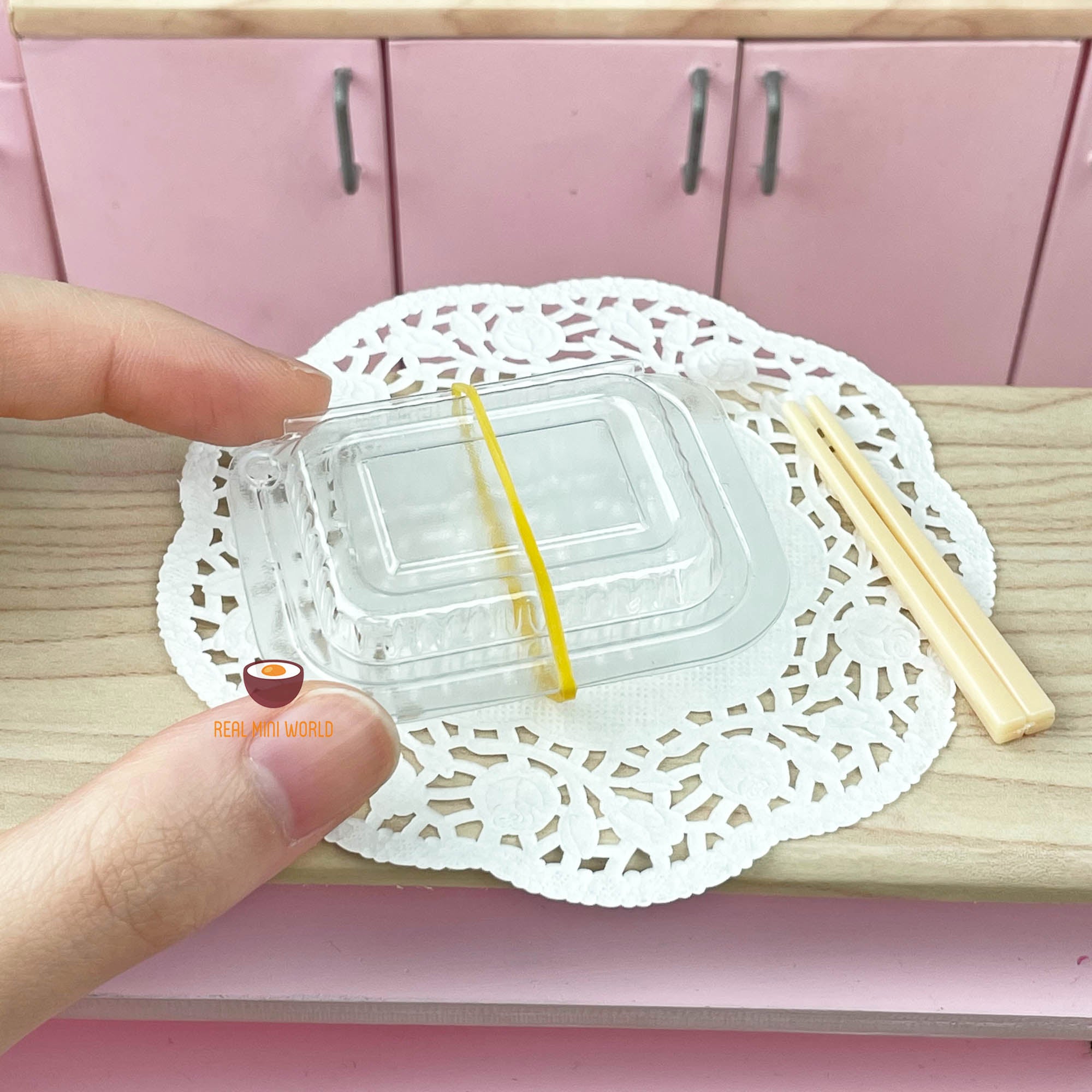 Miniature Cooking Food Box Container for Takeaway Set – Real Mini World