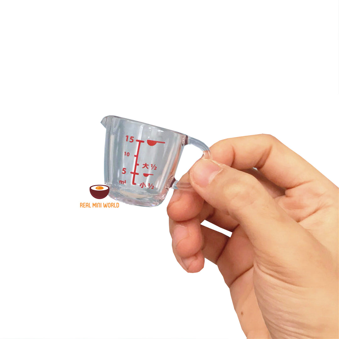 Miniature measuring cup for tiny cooking | Mini Cooking Shop – Real ...