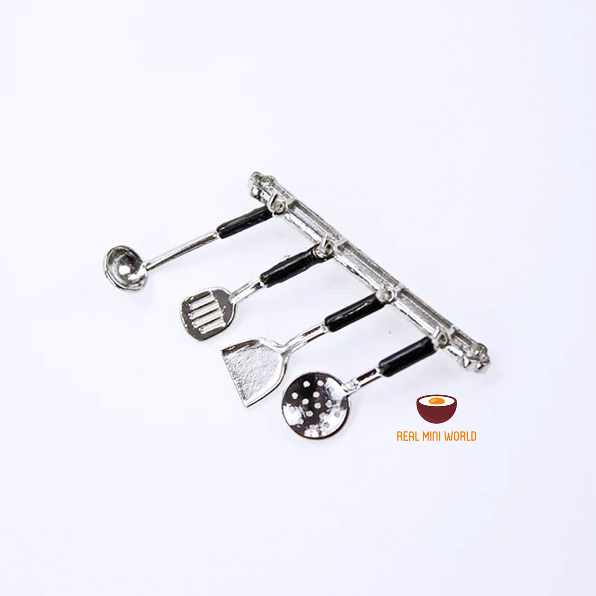 Miniature Cooking Utensils 1:12 miniature metal cookware set of 4 pcs ...