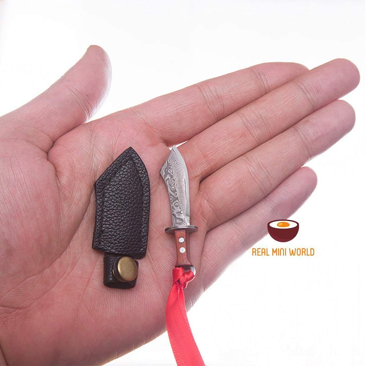 REAL SHARP miniature steel sword broadsword knife | Real Mini World