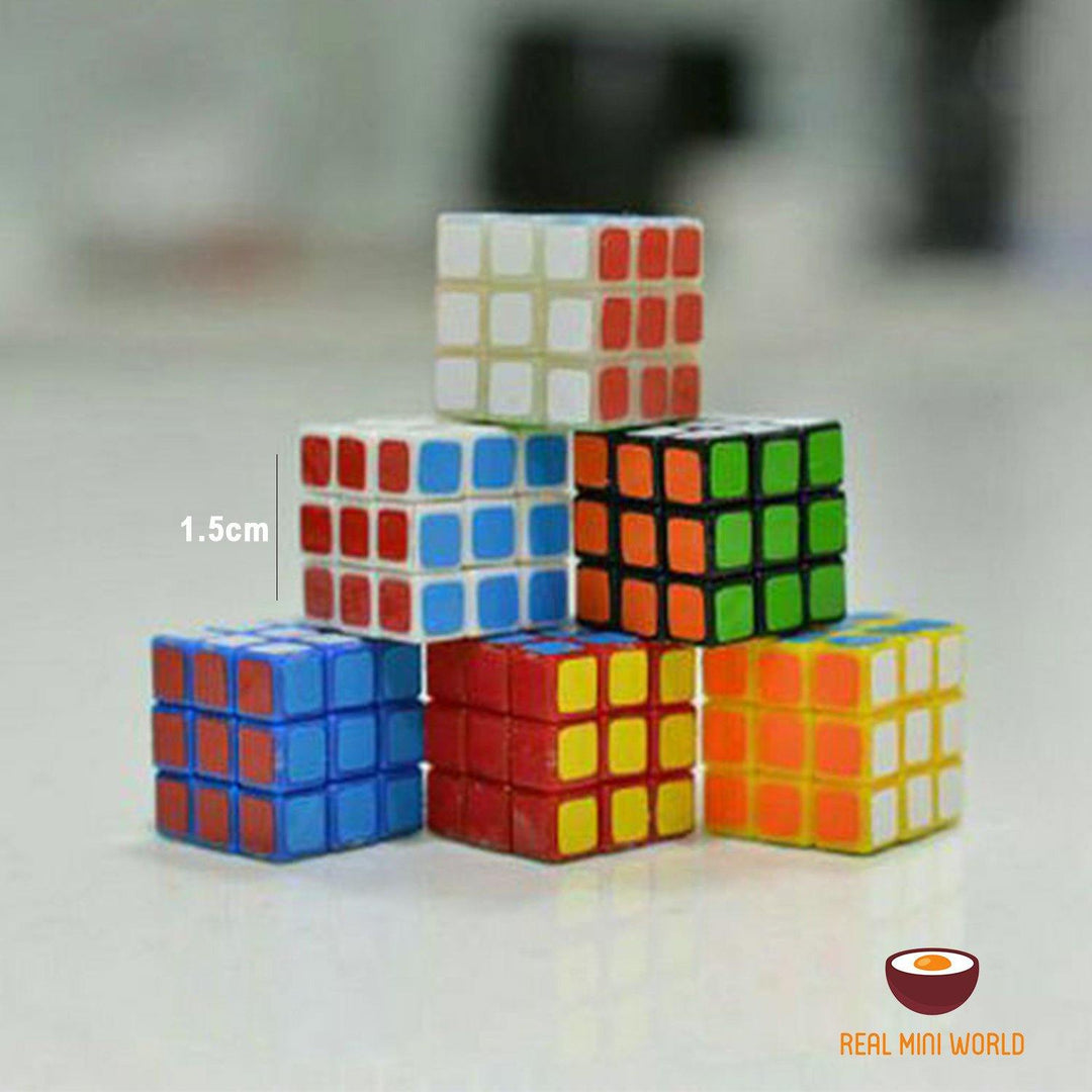 Tiniest Miniature Rubik cube : play with it for real – Real Mini World