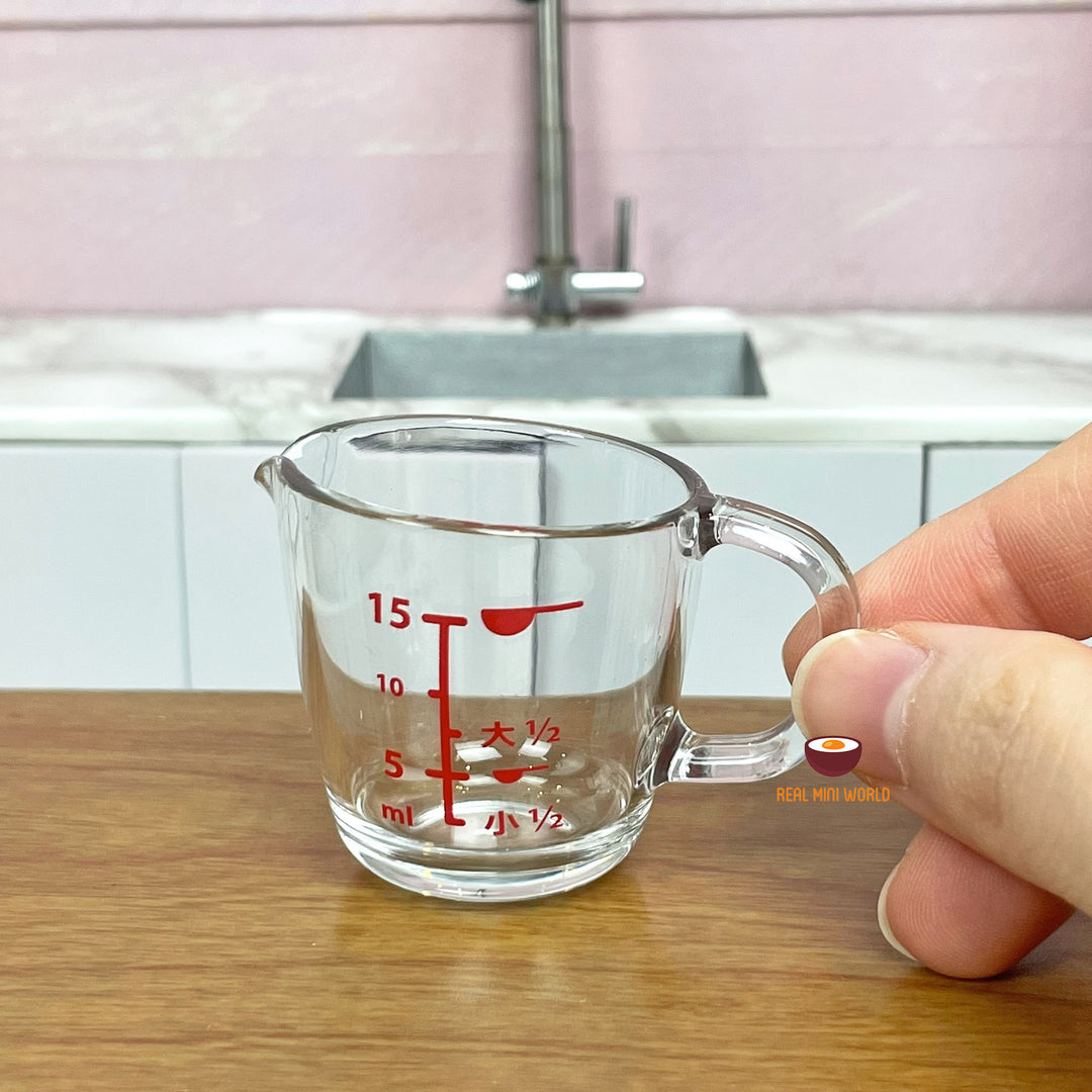 Miniature measuring cup for tiny cooking | Mini Cooking Shop – Real ...