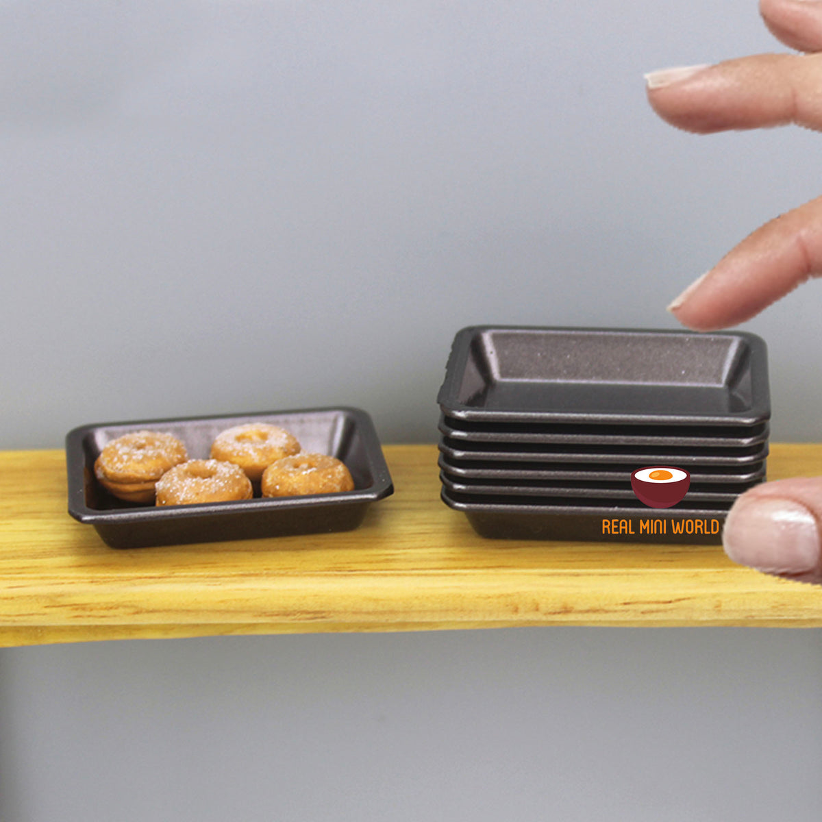 Miniature REAL Baking Cake Pan Tray | Mini Cooking Store – Real Mini World