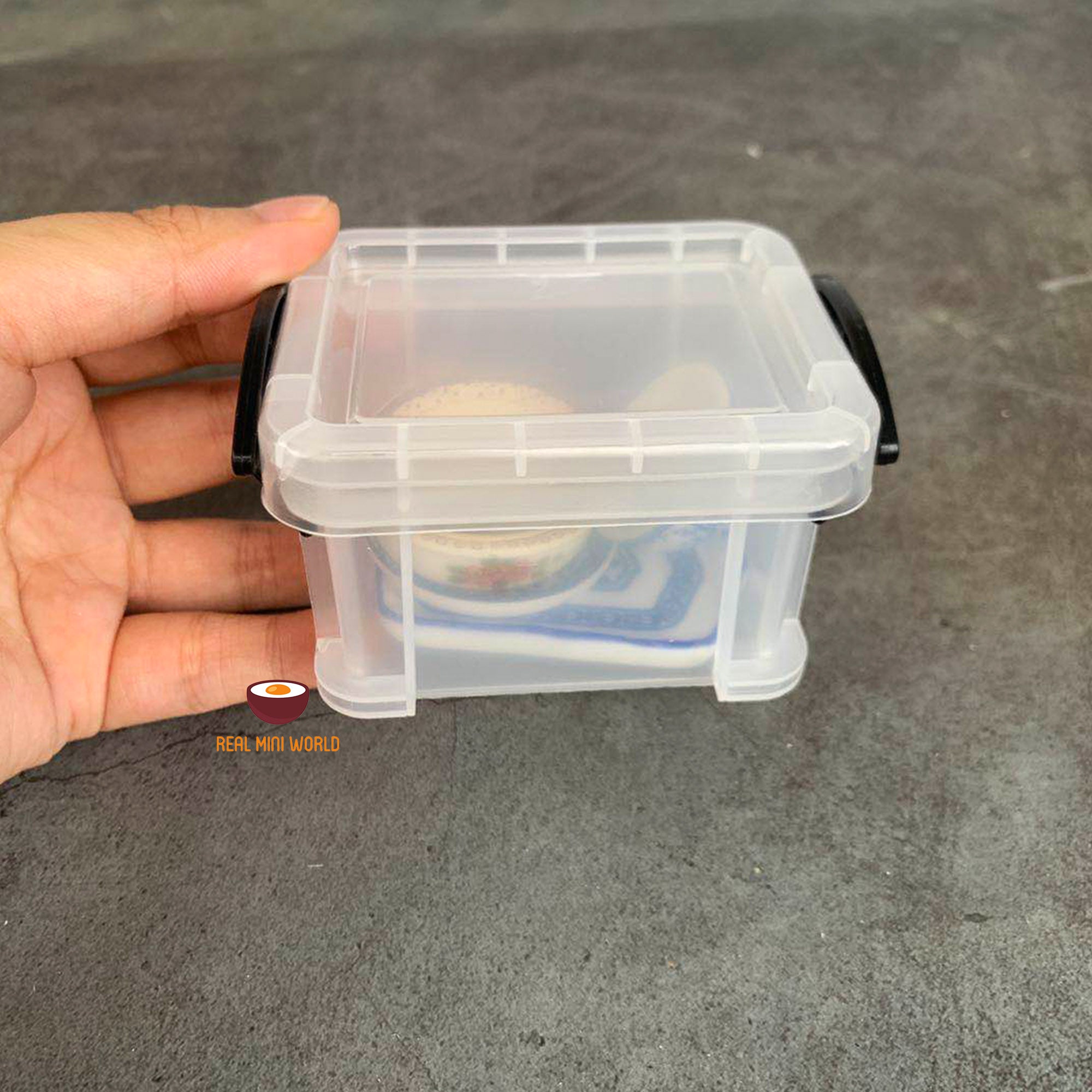 Miniature Real Storage Box | Mini Cooking Shop – Real Mini World
