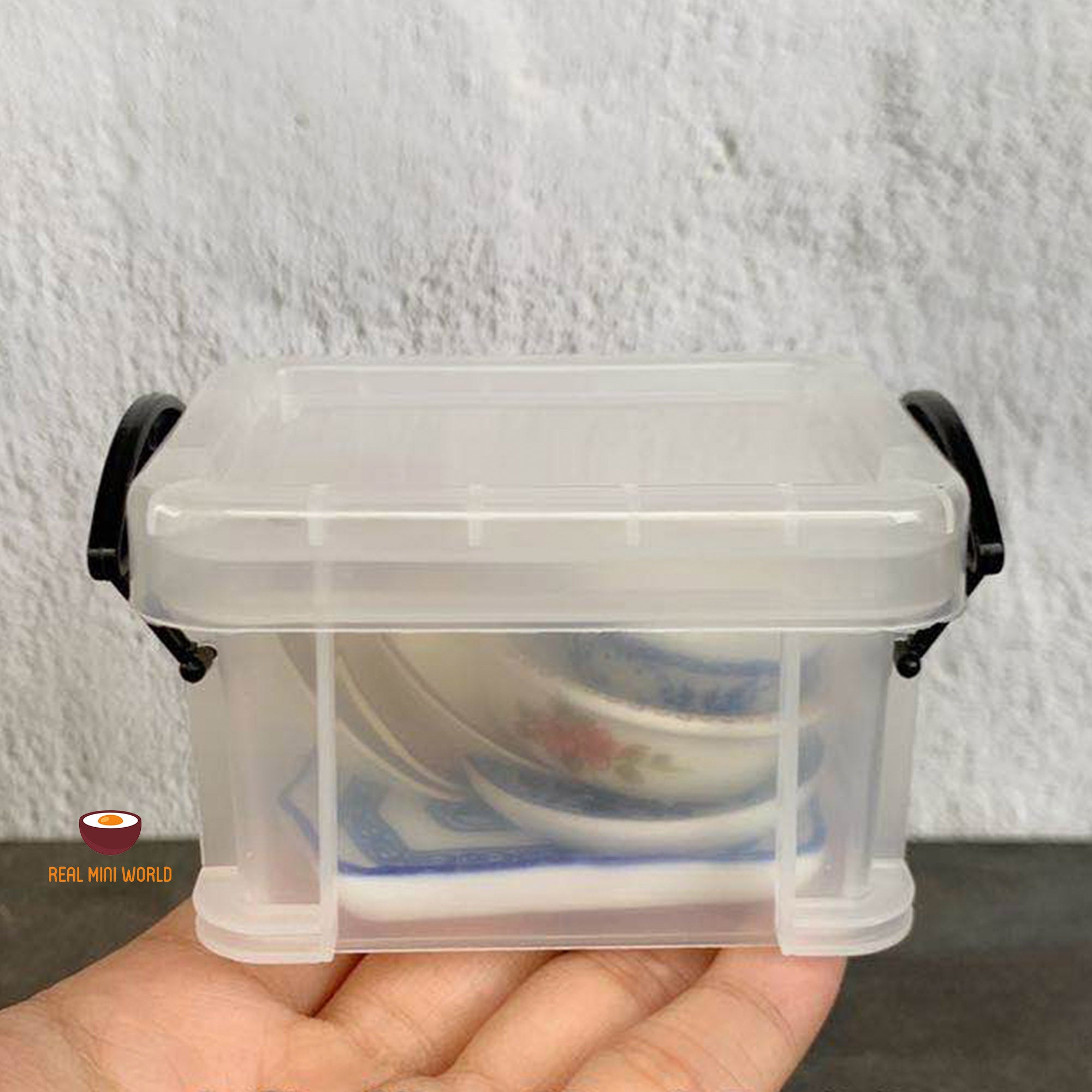 Miniature Real Storage Box | Mini Cooking Shop – Real Mini World