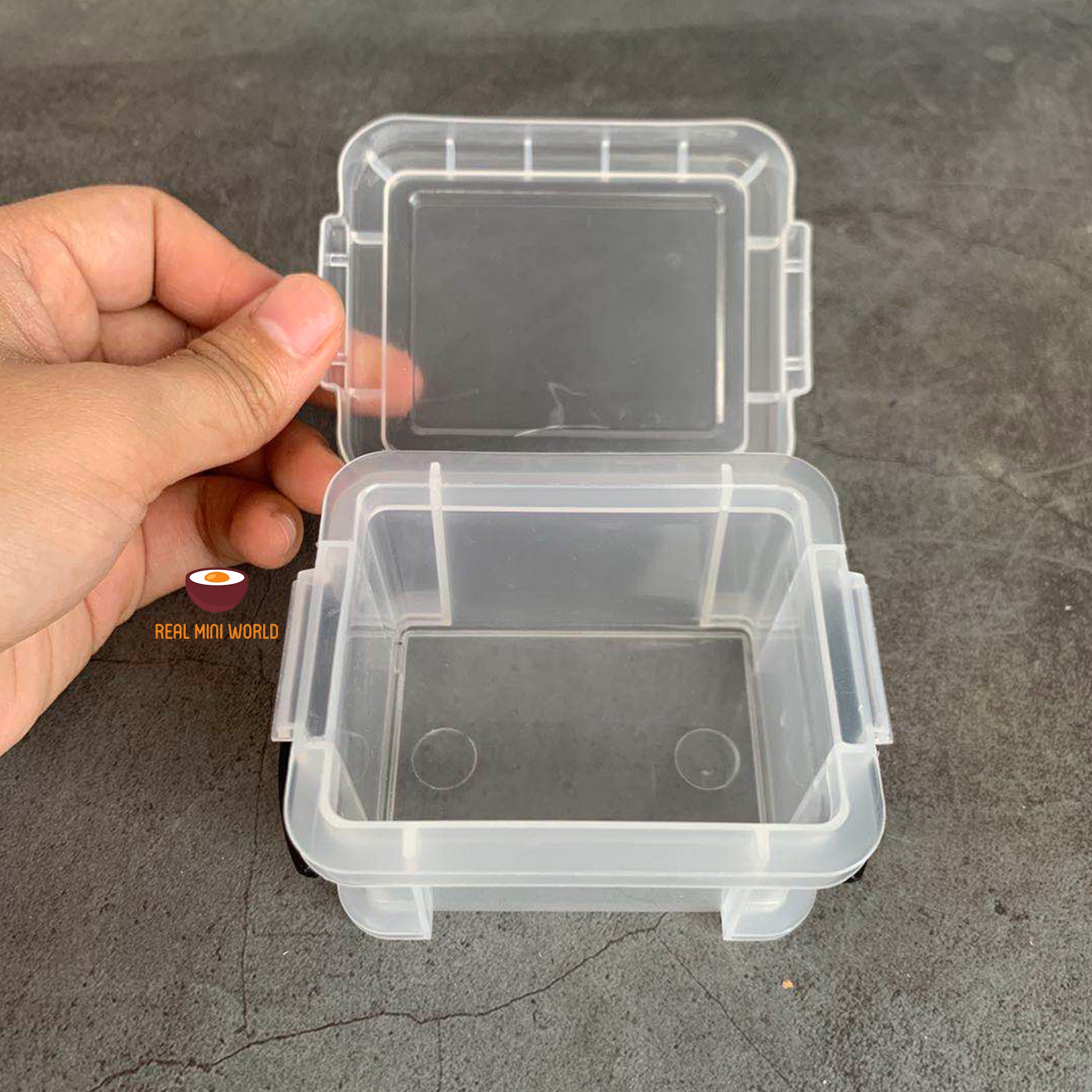 Miniature Real Storage Box | Mini Cooking Shop – Real Mini World